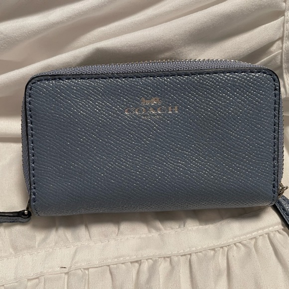 Coach | Bags | Coach Blue Card Casewallet Nwt | Poshmark